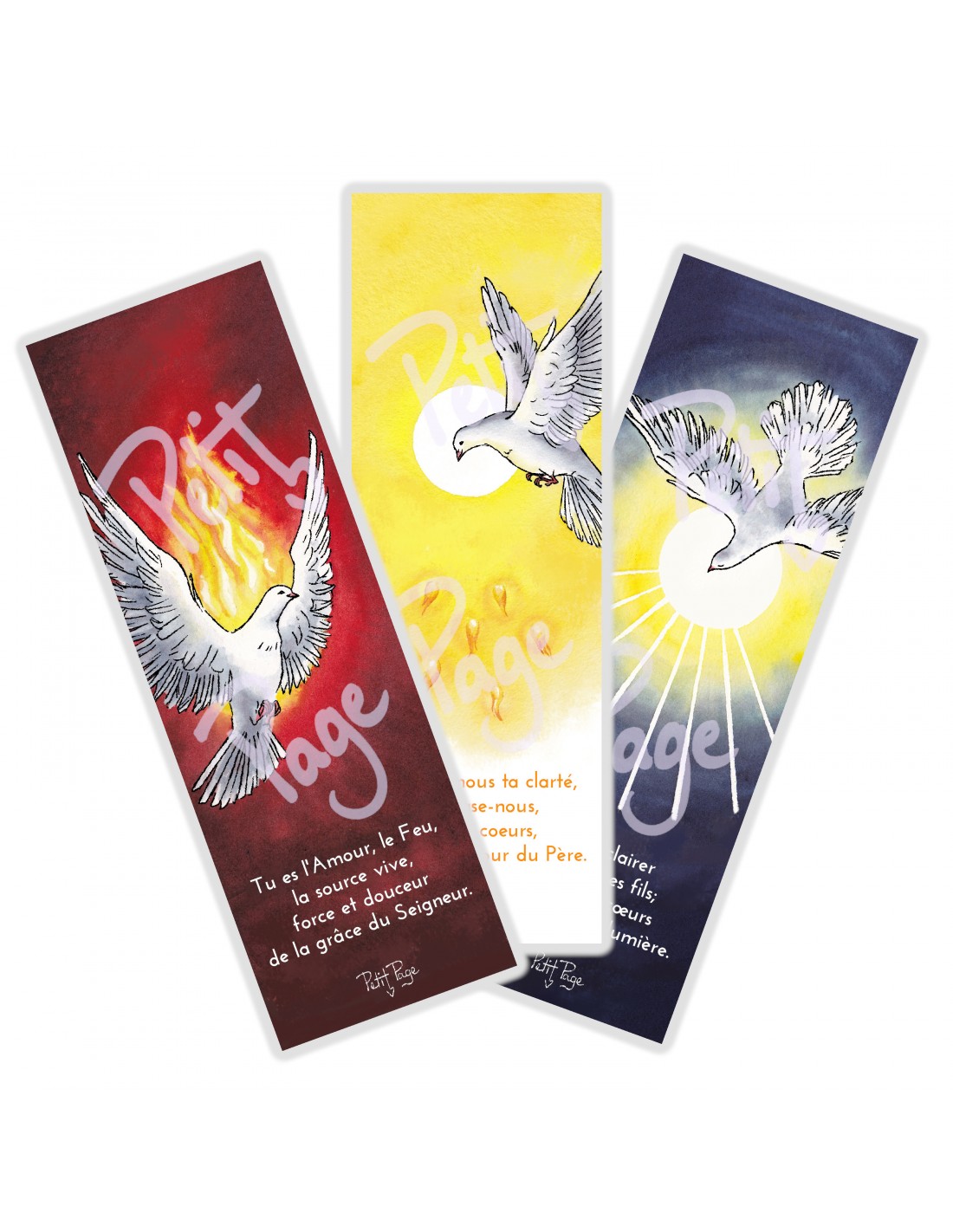 Assortiments de signets Esprit Saint