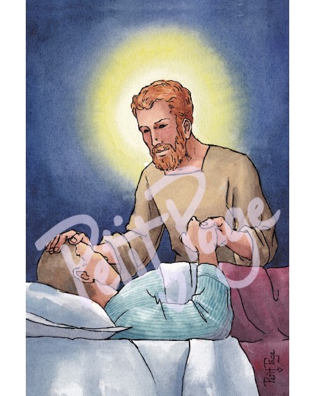 Prière à Joseph, espérance des malades